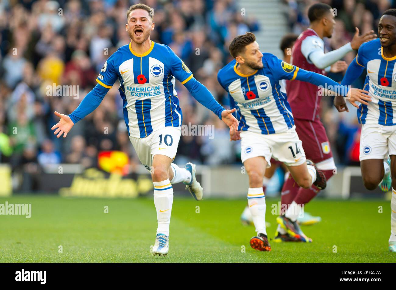 Alexis mac allister celebrating hi-res stock photography and images - Alamy