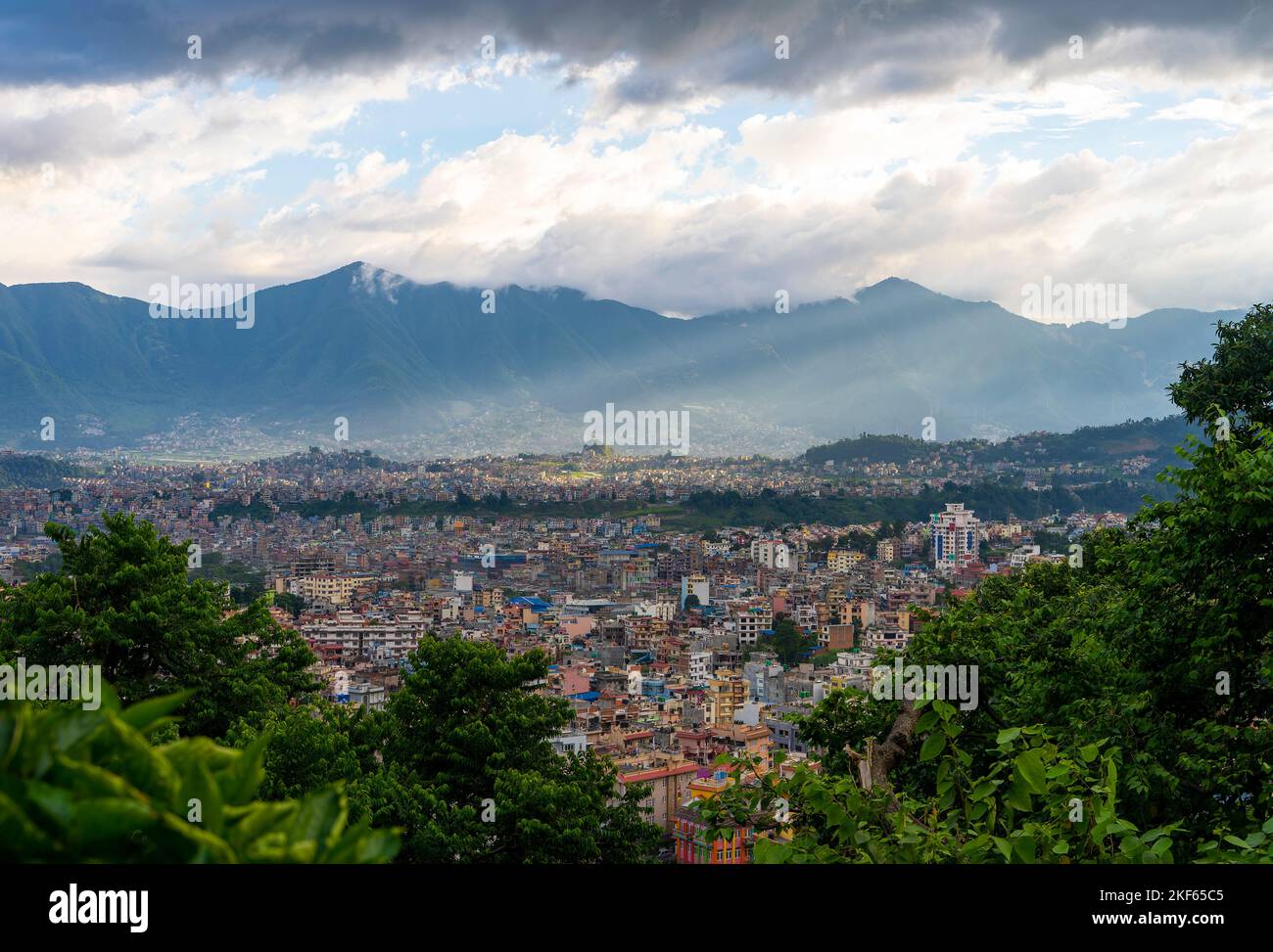 Aerial view of kathmandu city hi-res stock photography and images - Alamy