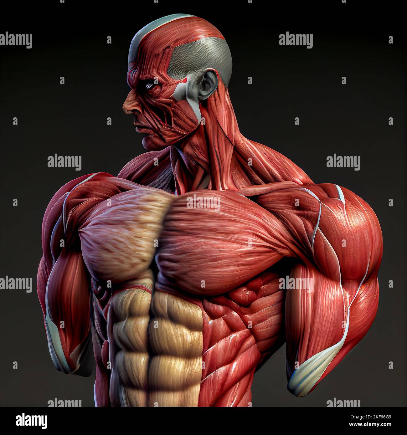 human body anatomy men illustration Stock Photo - Alamy