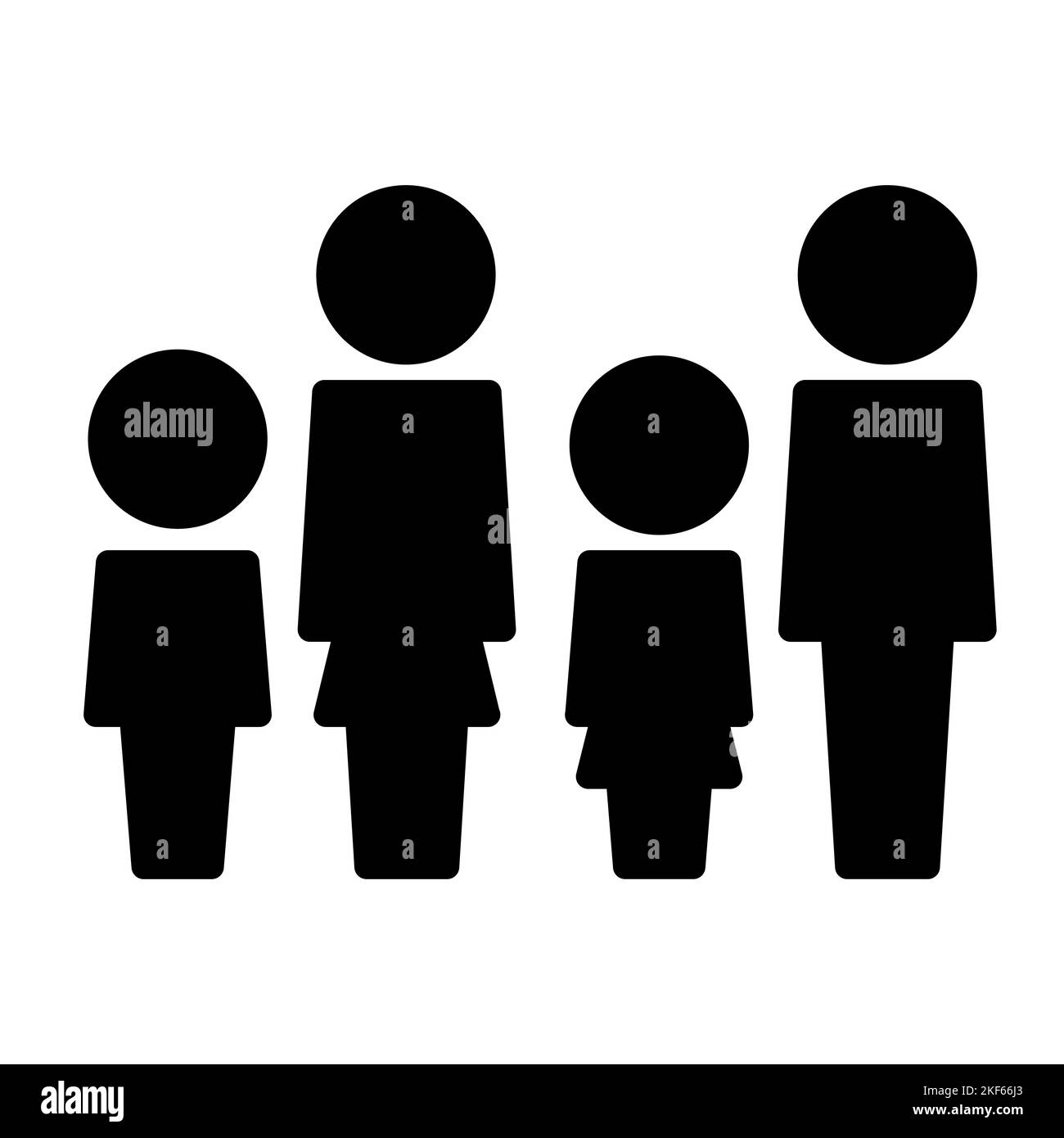 People icon. Family Icon in trendy flat style isolated on white ...