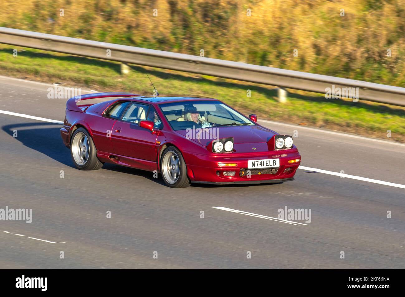1995 90s nineties Red LOTUS ESPRIT S4S 2174cc 5 speed manual British ...