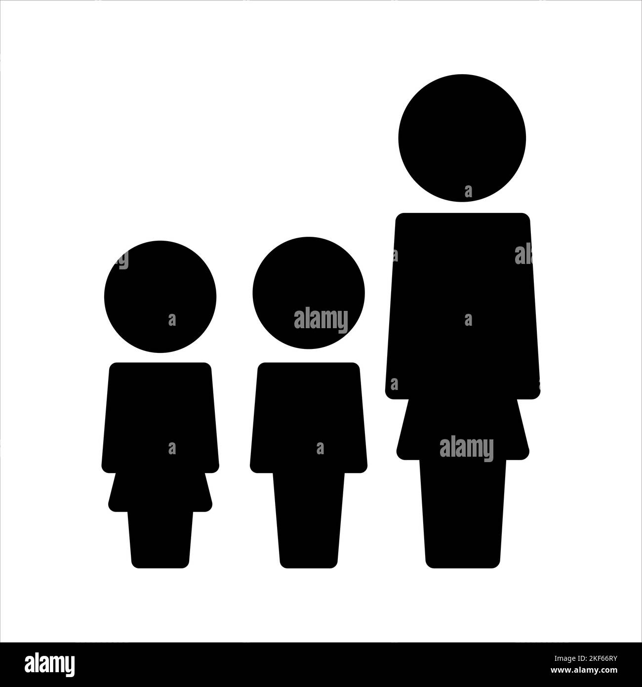 People icon. Family Icon in trendy flat style isolated on white ...