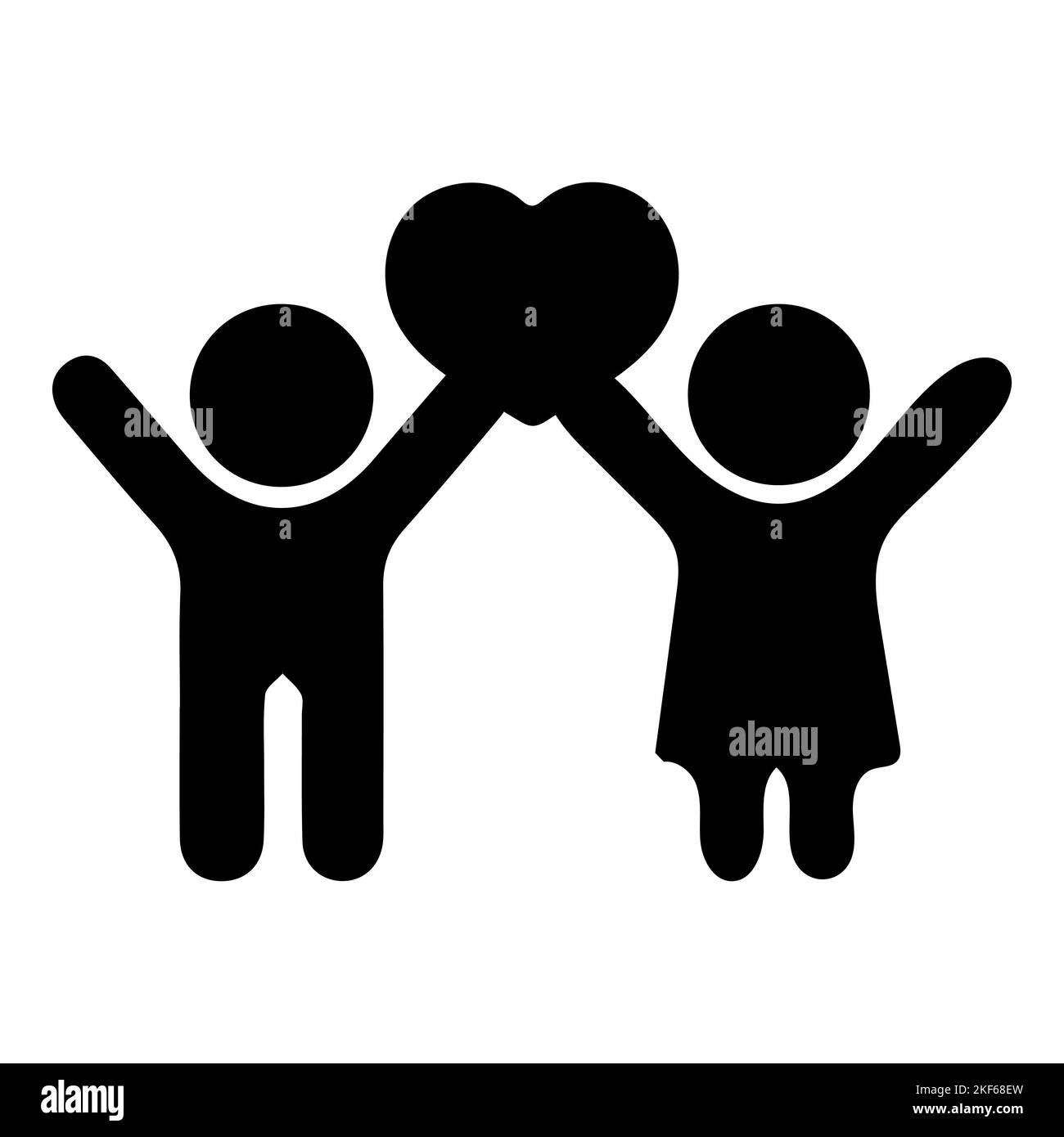 People icon. Family Icon in trendy flat style isolated on white ...