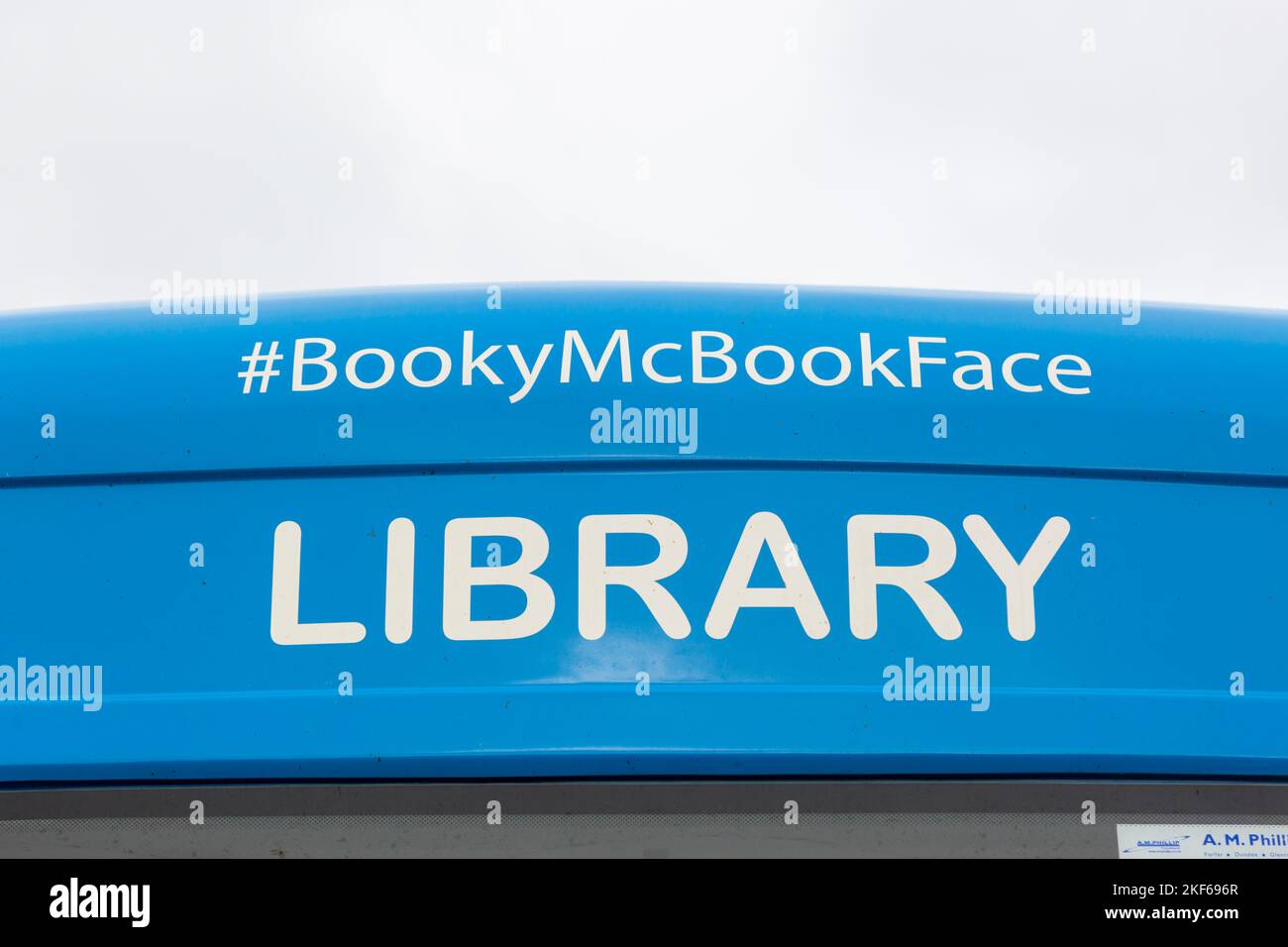 Mobile library van parked up hi-res stock photography and images - Alamy