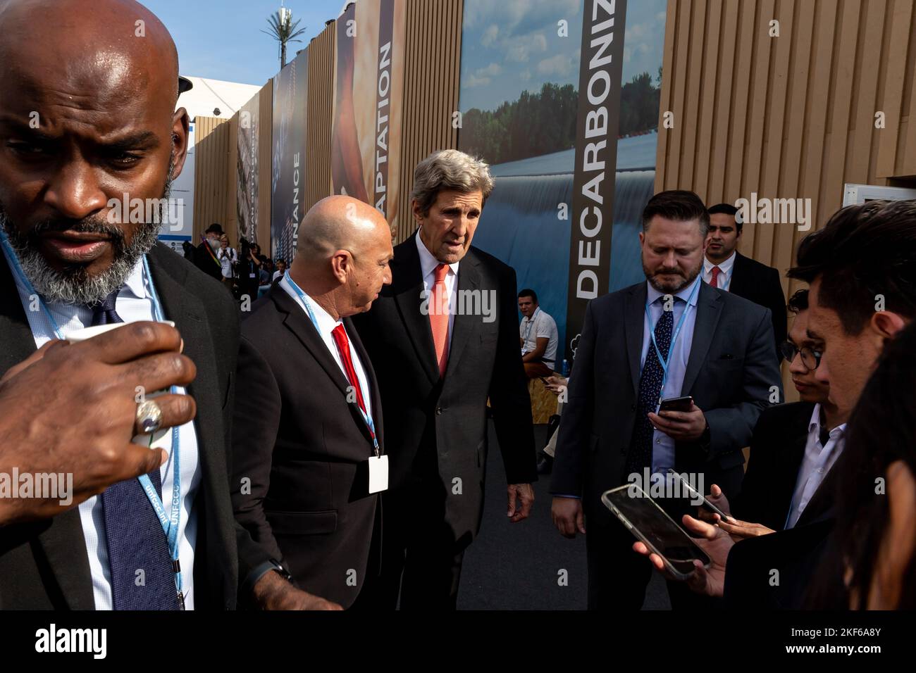 John Kerry, United States special presidential envoy for climate walks ...