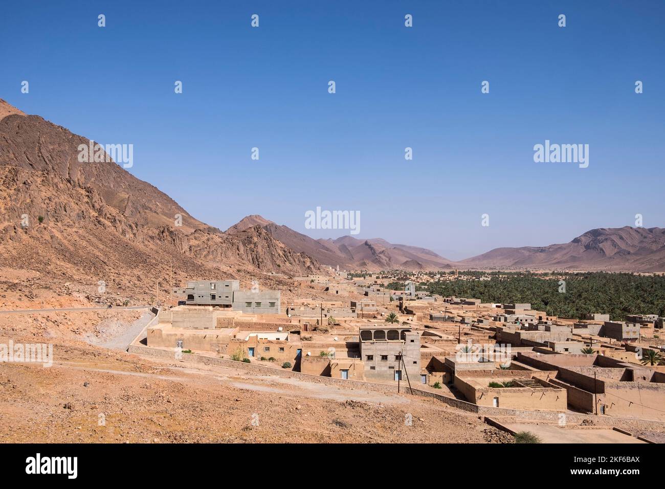 Morocco, Akka, old ksar Stock Photo - Alamy
