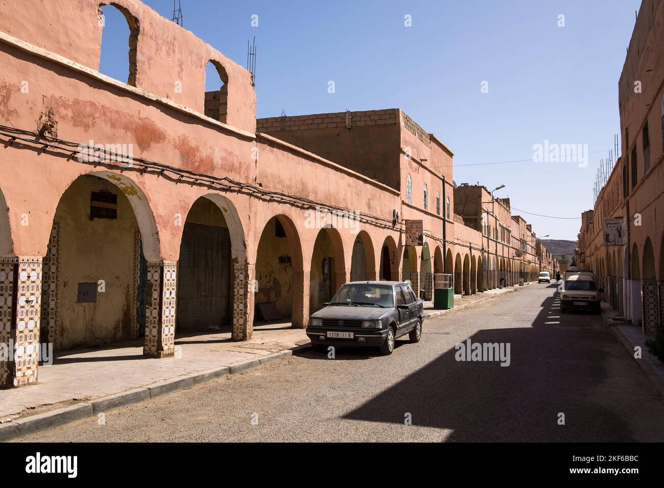 Morocco, Tata, town center Stock Photo - Alamy