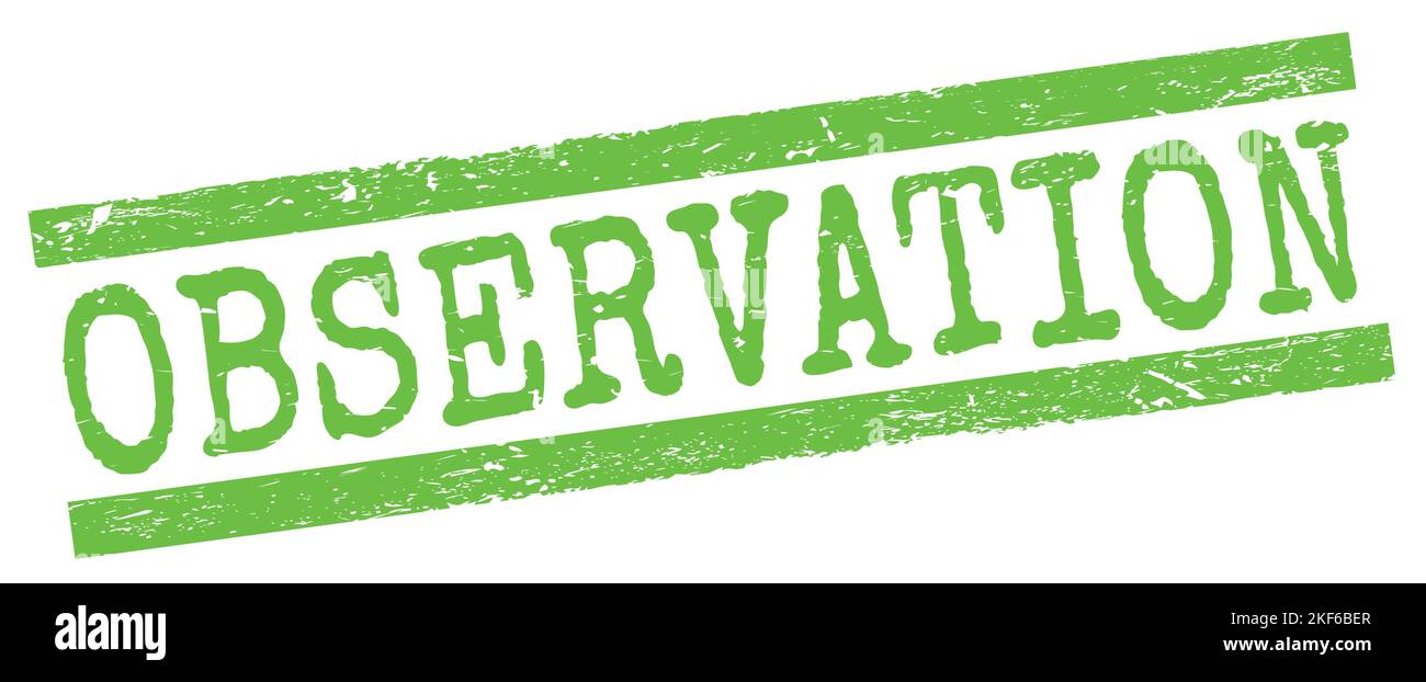 Observation stamp Cut Out Stock Images & Pictures - Alamy