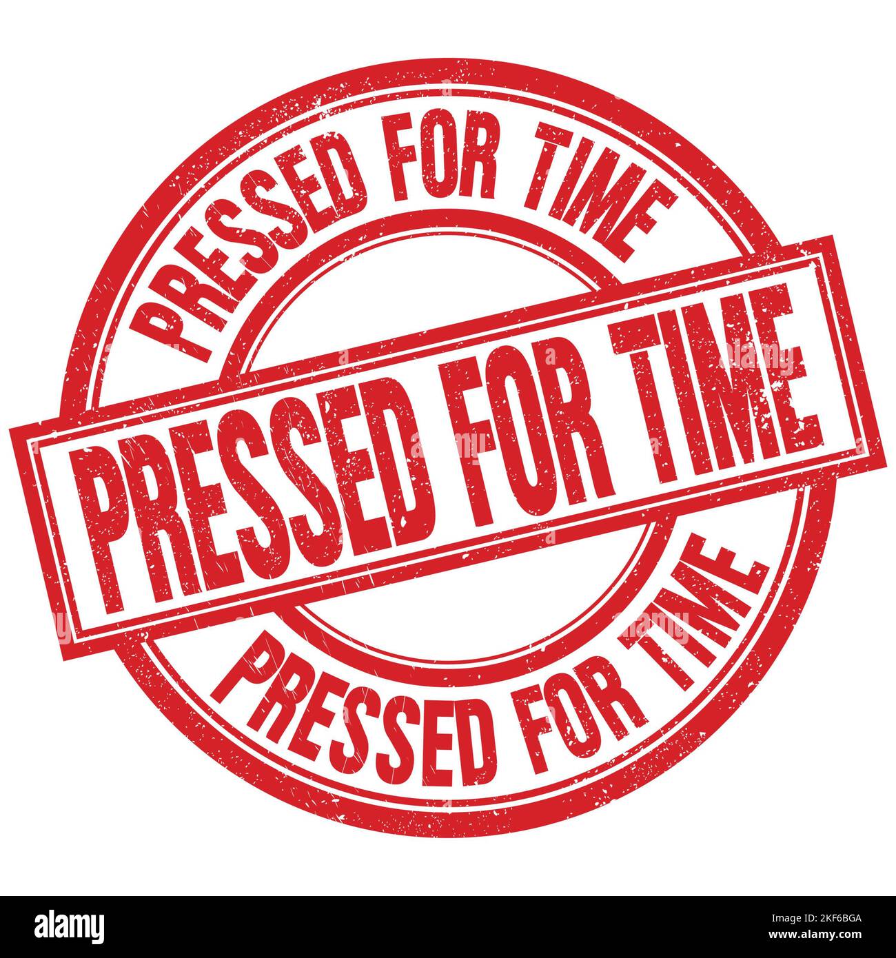 Time pressed Cut Out Stock Images & Pictures - Alamy