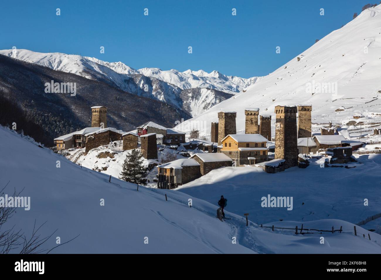 Svan Towers are the symbol of Svanetia, is unique defensive structures ...
