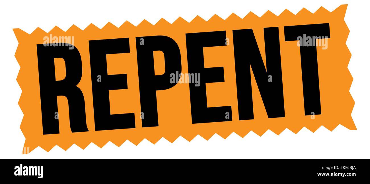 Repent stamp hi-res stock photography and images - Alamy