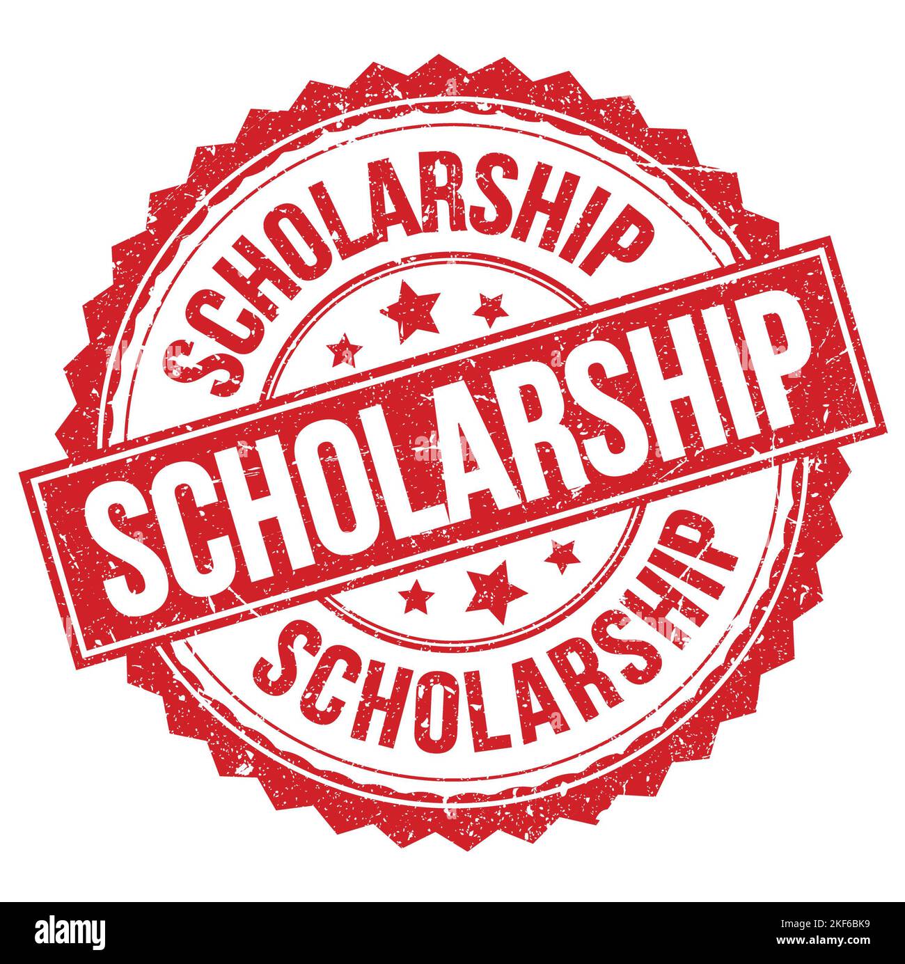 SCHOLARSHIP text written on red round stamp sign Stock Photo - Alamy