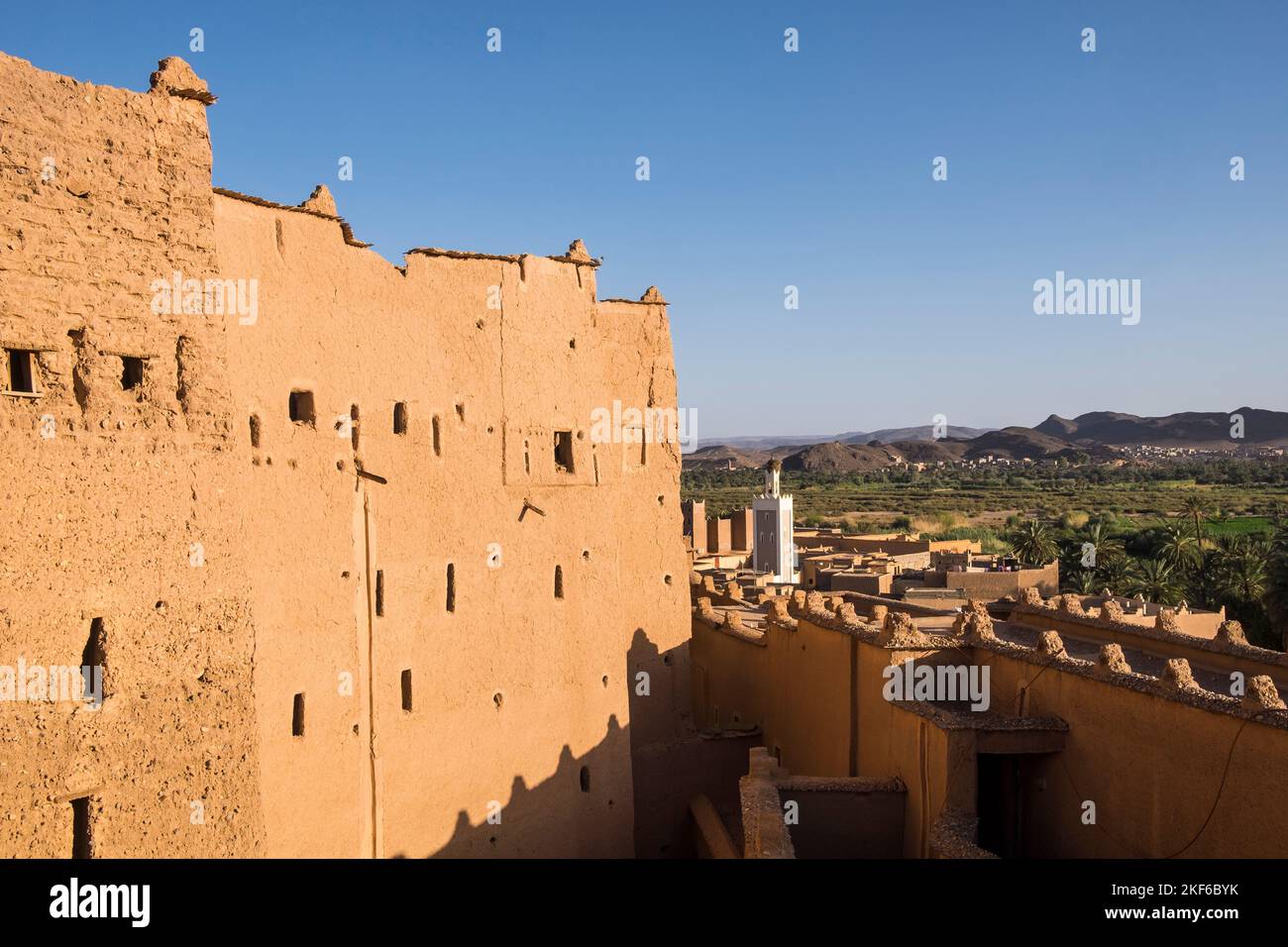 Morocco, Ouarzazate, Kasbah Taourit Stock Photo - Alamy