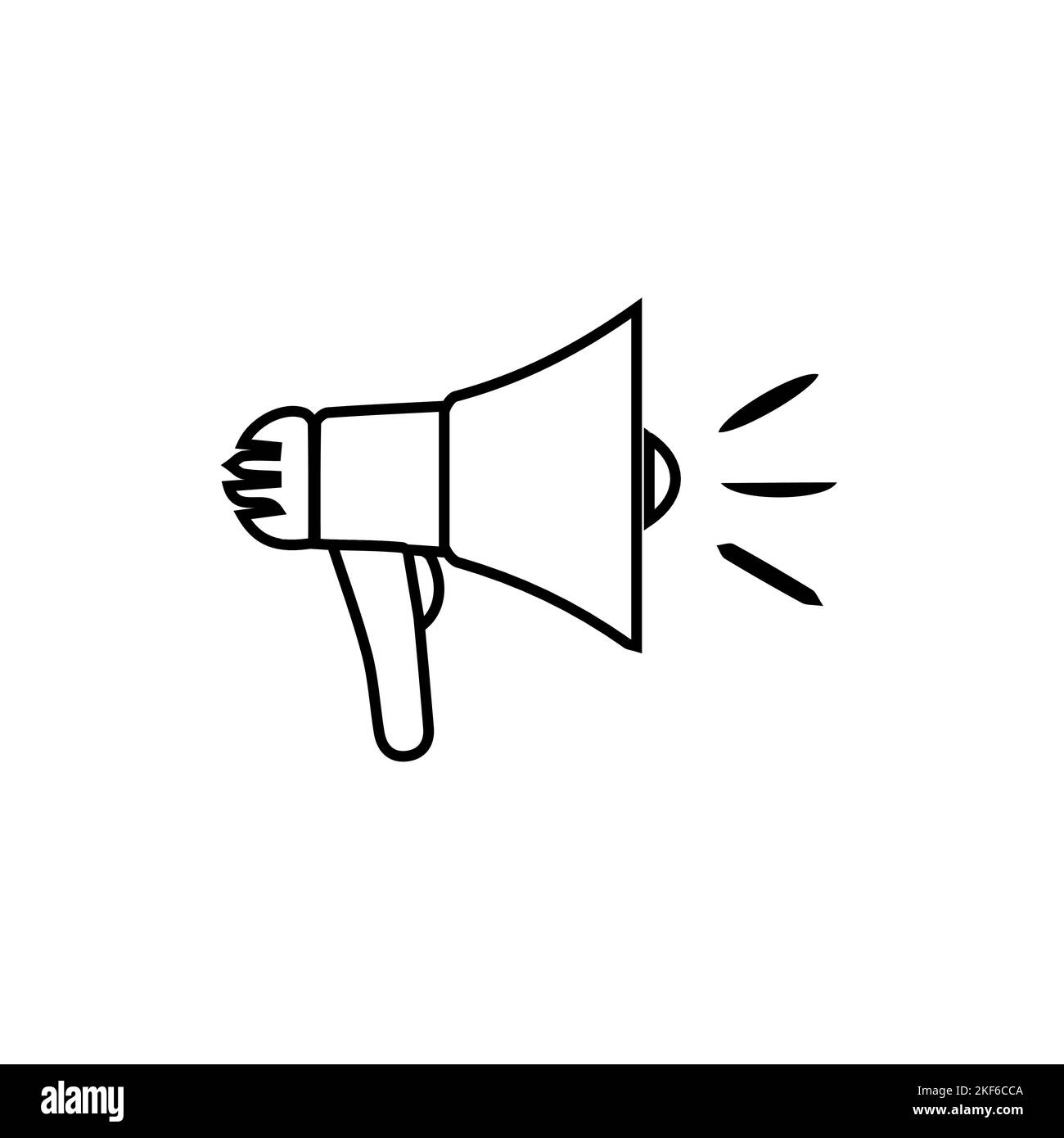 Megaphone Icon Vector Logo Design Template. Promotion icon ,megaphone icon vector flat style ...