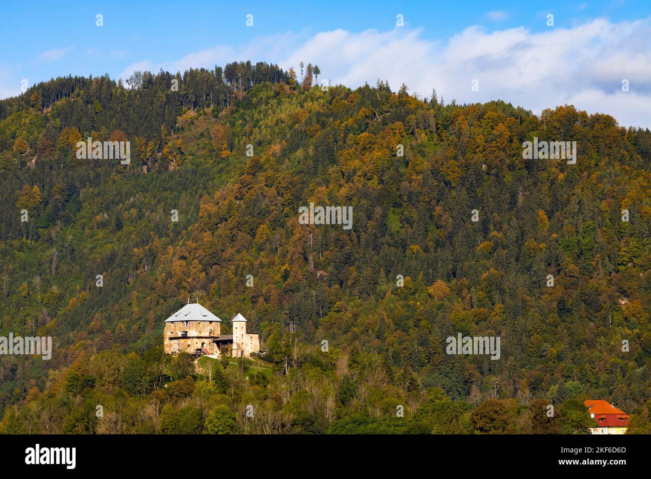 Haimburg castle in Carinthia region, Austria Stock Photo - Alamy