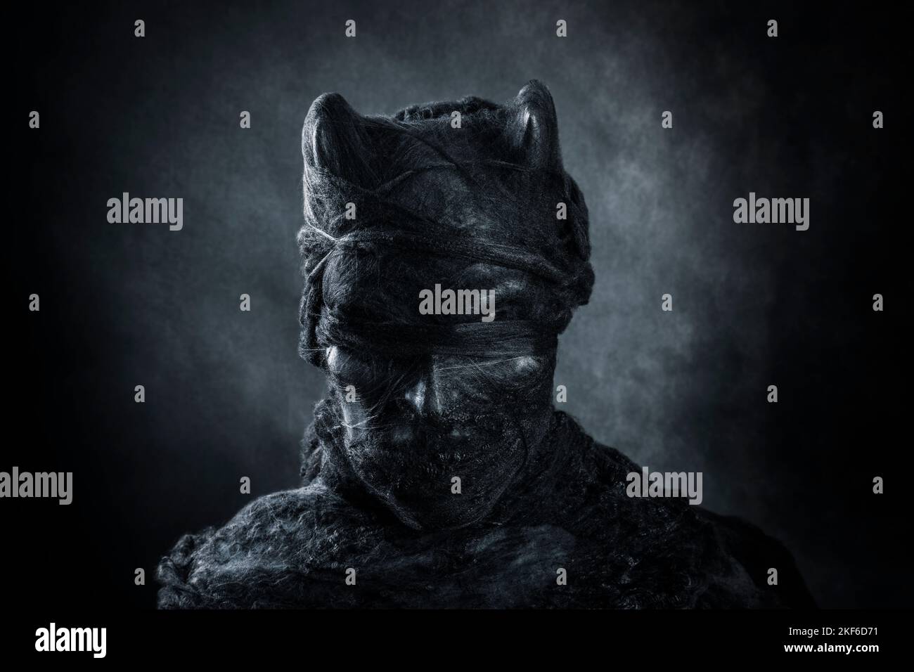 Horned demon evil horns hi-res stock photography and images - Alamy