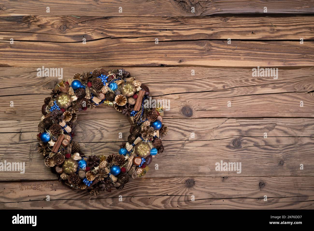 Traditional Czech Christmas background on wooden plank Stock Photo - Alamy