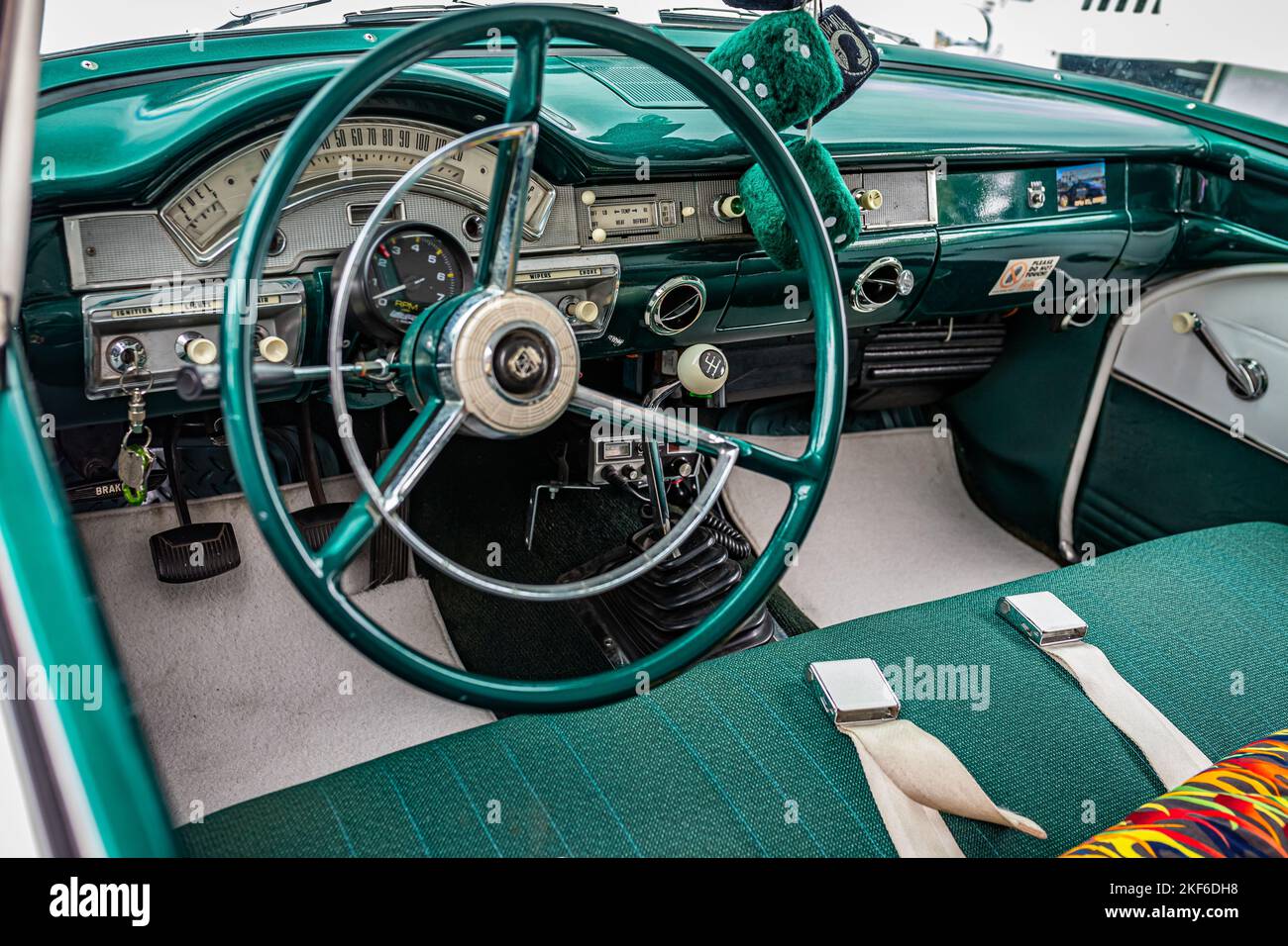 Des Moines, IA - July 02, 2022: High perspective interior view of a ...