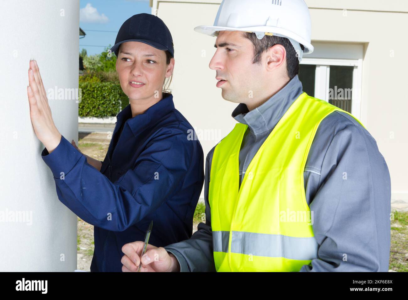 Wall inspection hi-res stock photography and images - Alamy