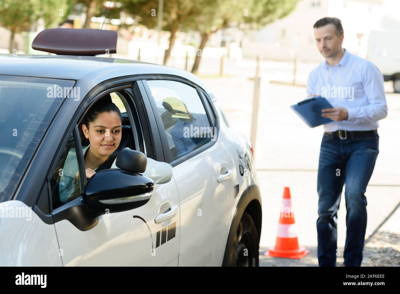 Learner driver passed test hi-res stock photography and images - Alamy
