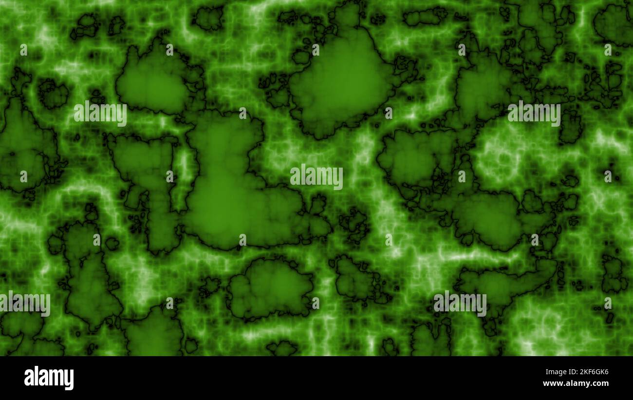 green germs and bacteria like shapes on abstract creative background ...