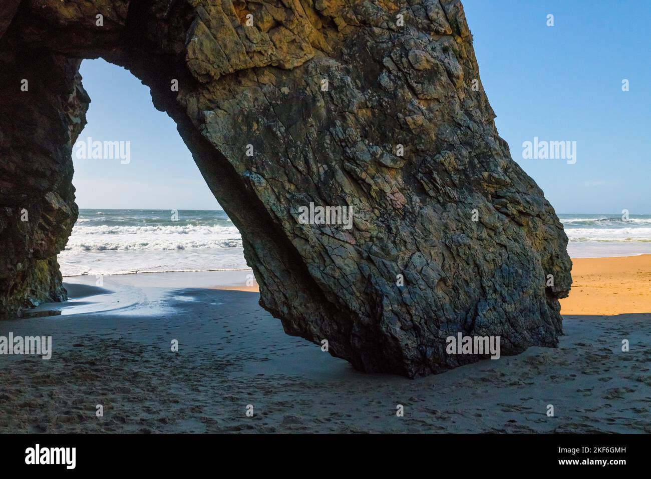 Sea waves with rocks and stones, Natural landscape Stock Photo - Alamy