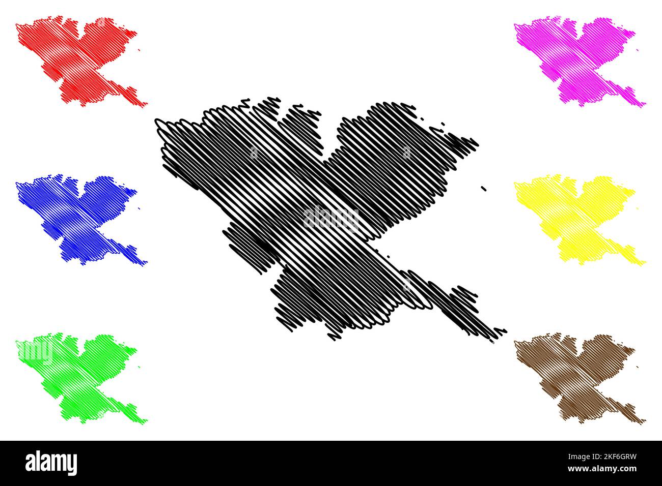 Pserimos island (Hellenic Republic, Greece, Dodecanese Archipelago) map ...