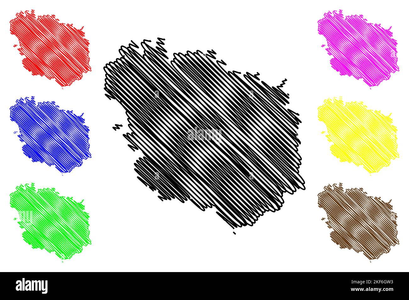 Polyaigos island (Hellenic Republic, Greece, Cyclades Archipelago) map ...