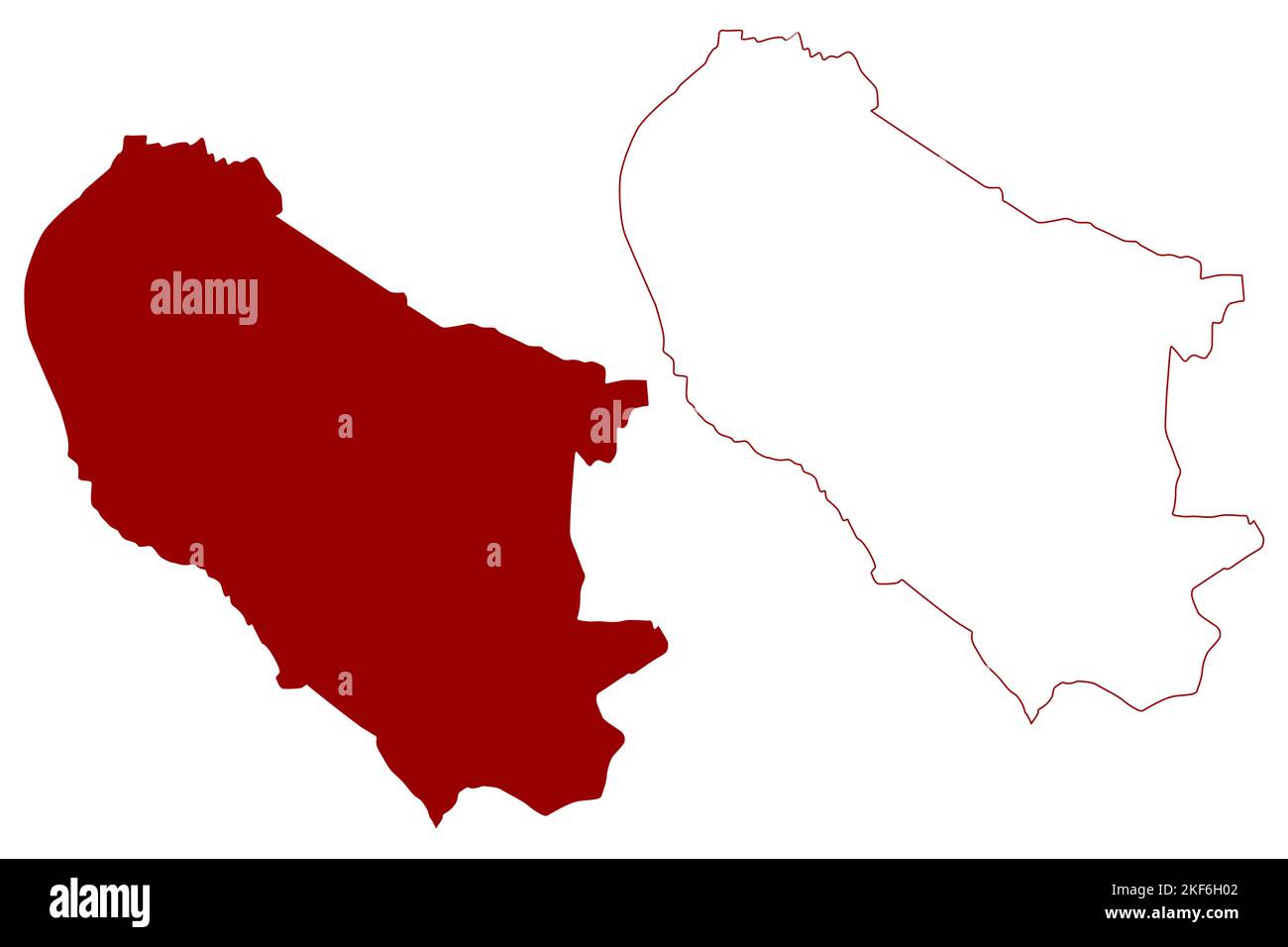 Oxford city and Non-metropolitan district, (United Kingdom of Great ...