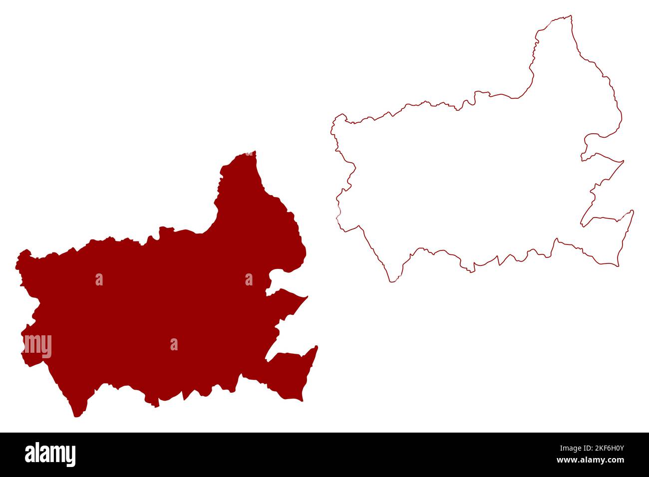 Vale of White Horse Non-metropolitan district, (United Kingdom of Great ...