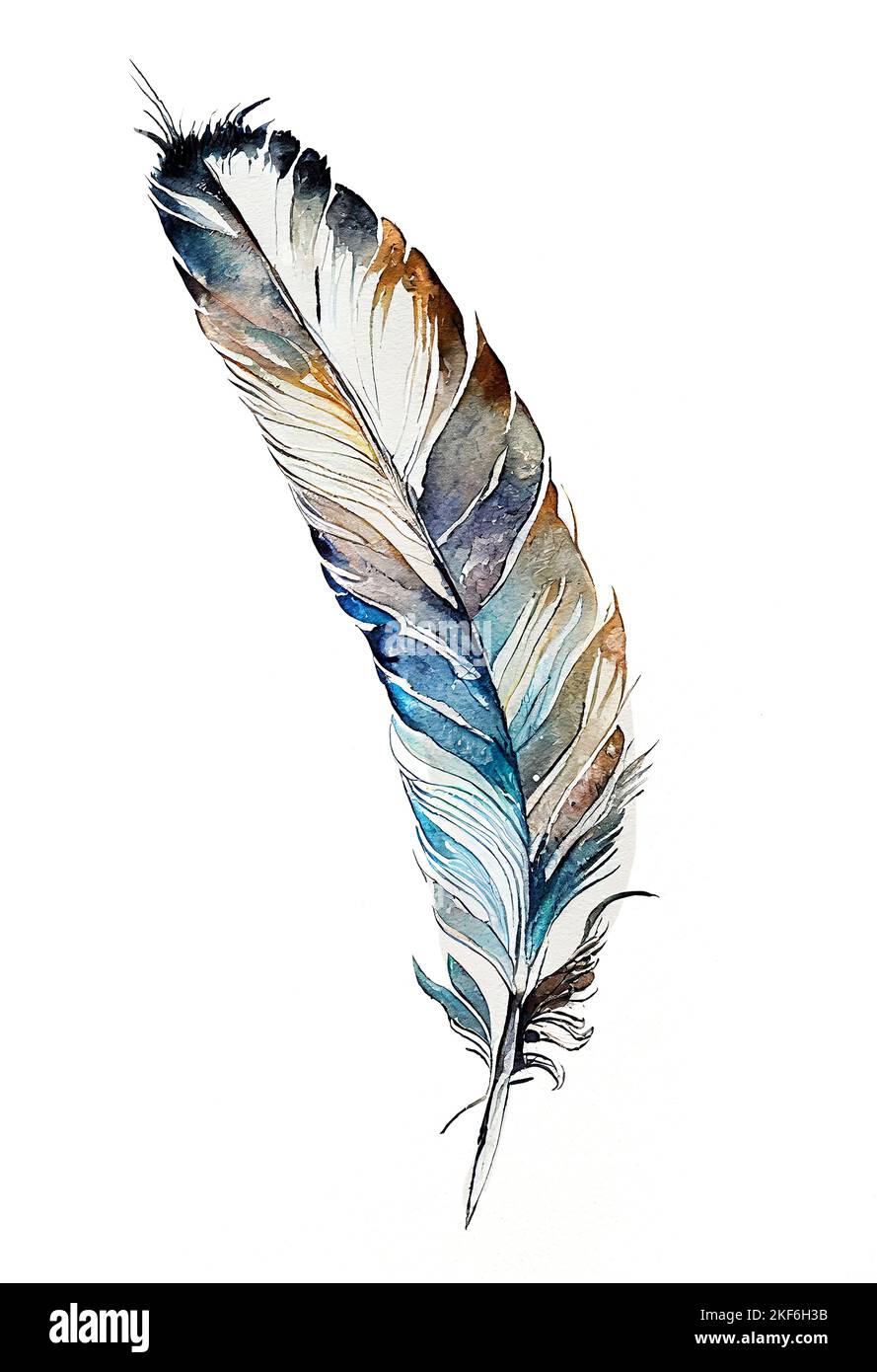 Boho feathers Cut Out Stock Images & Pictures - Alamy