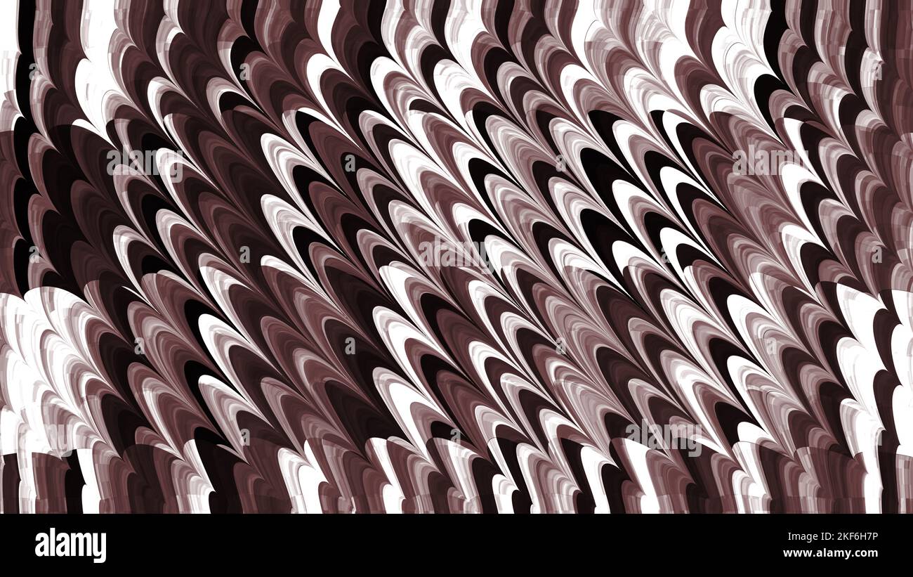 brown sand shapes threads on creative abstract background with 3D ...