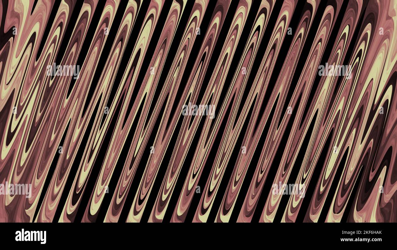 several tortuous threads on creative abstract background with 3D ...