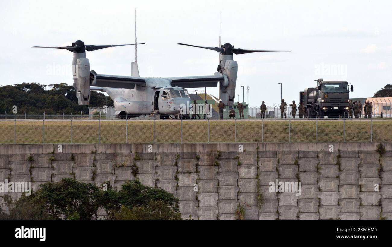 Amami, Japan. 16th Nov, 2022. NATO's military officers and Defense ...