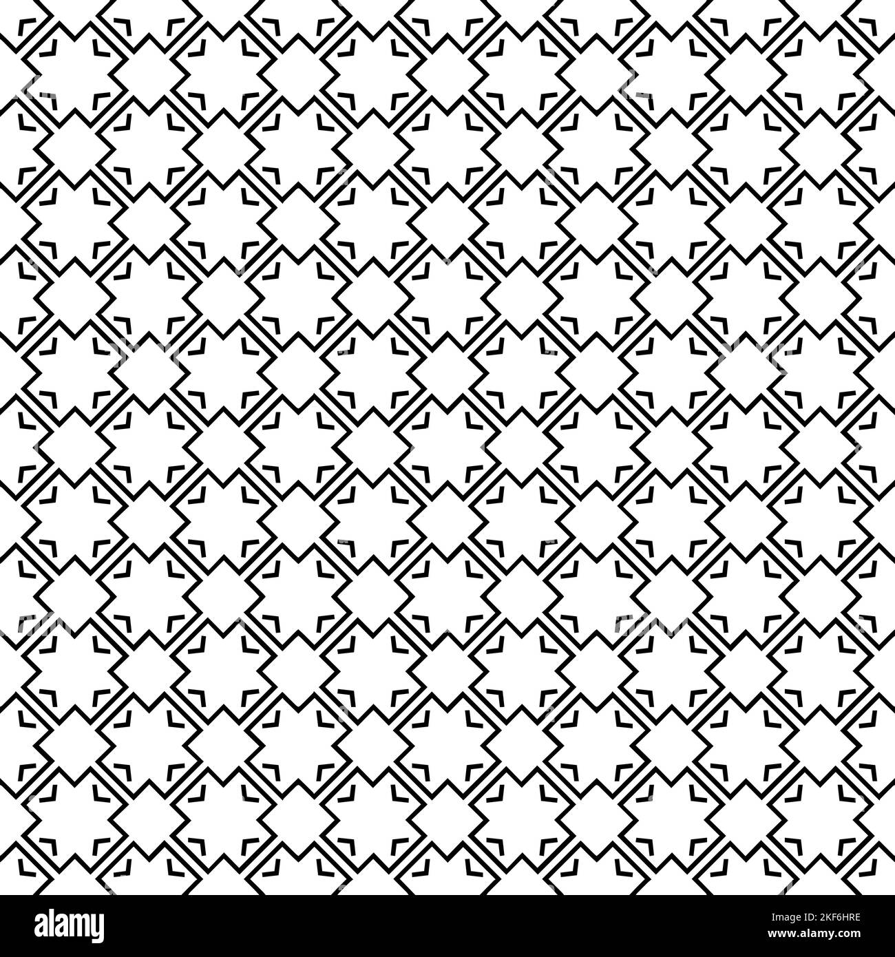 Black and white seamless pattern texture. Greyscale ornamental graphic ...