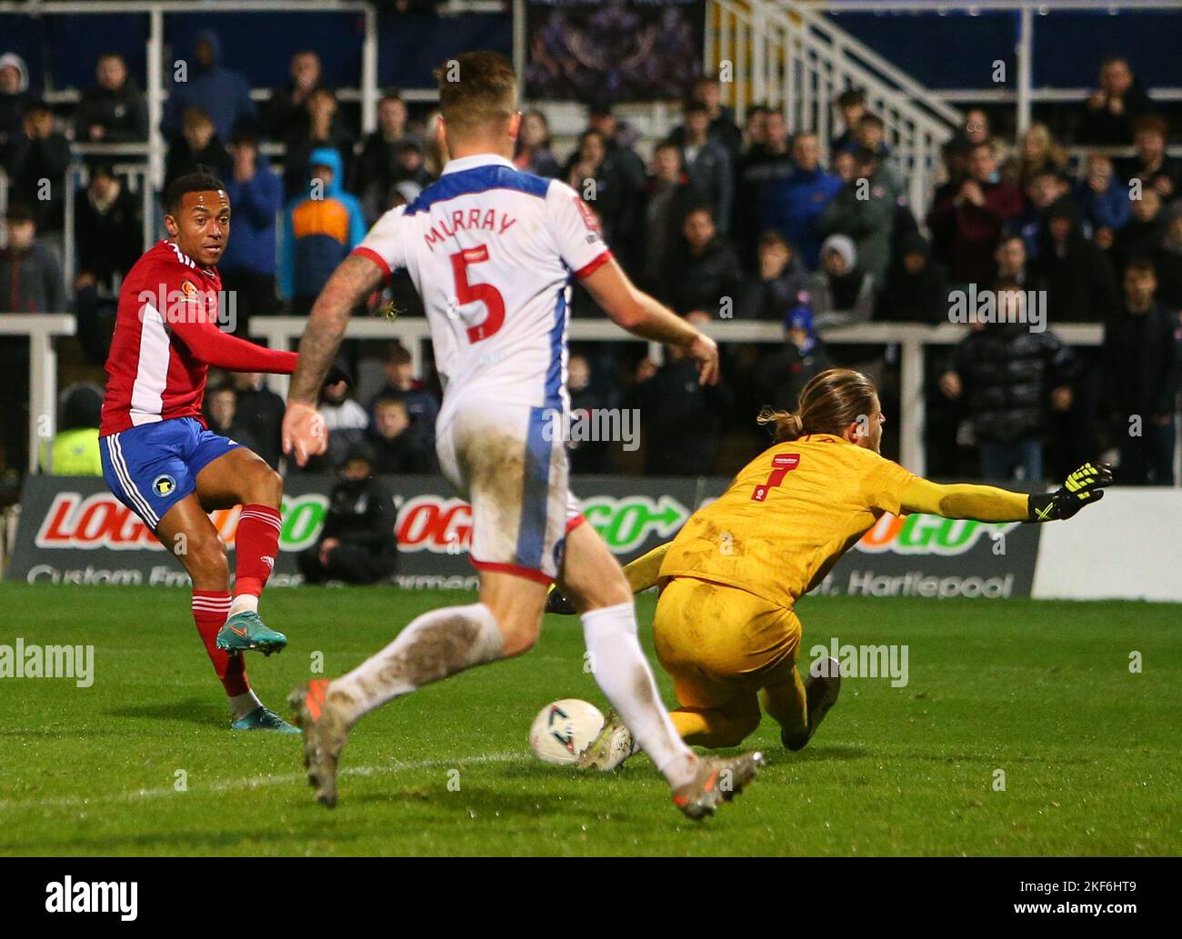Ben killip of hartlepool united saves hi-res stock photography and ...