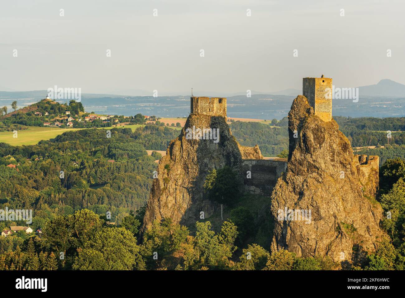 Trosky is a ruin of a castle on the top of the hill of the same name in the cadastral territory ...