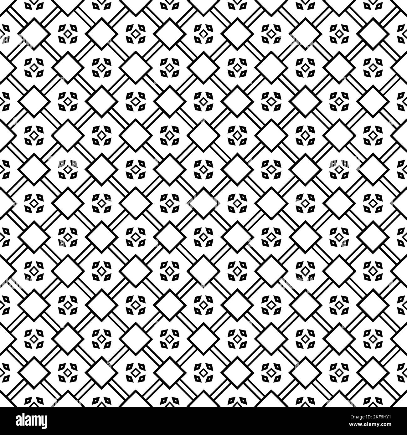 Black and white seamless pattern texture. Greyscale ornamental graphic ...