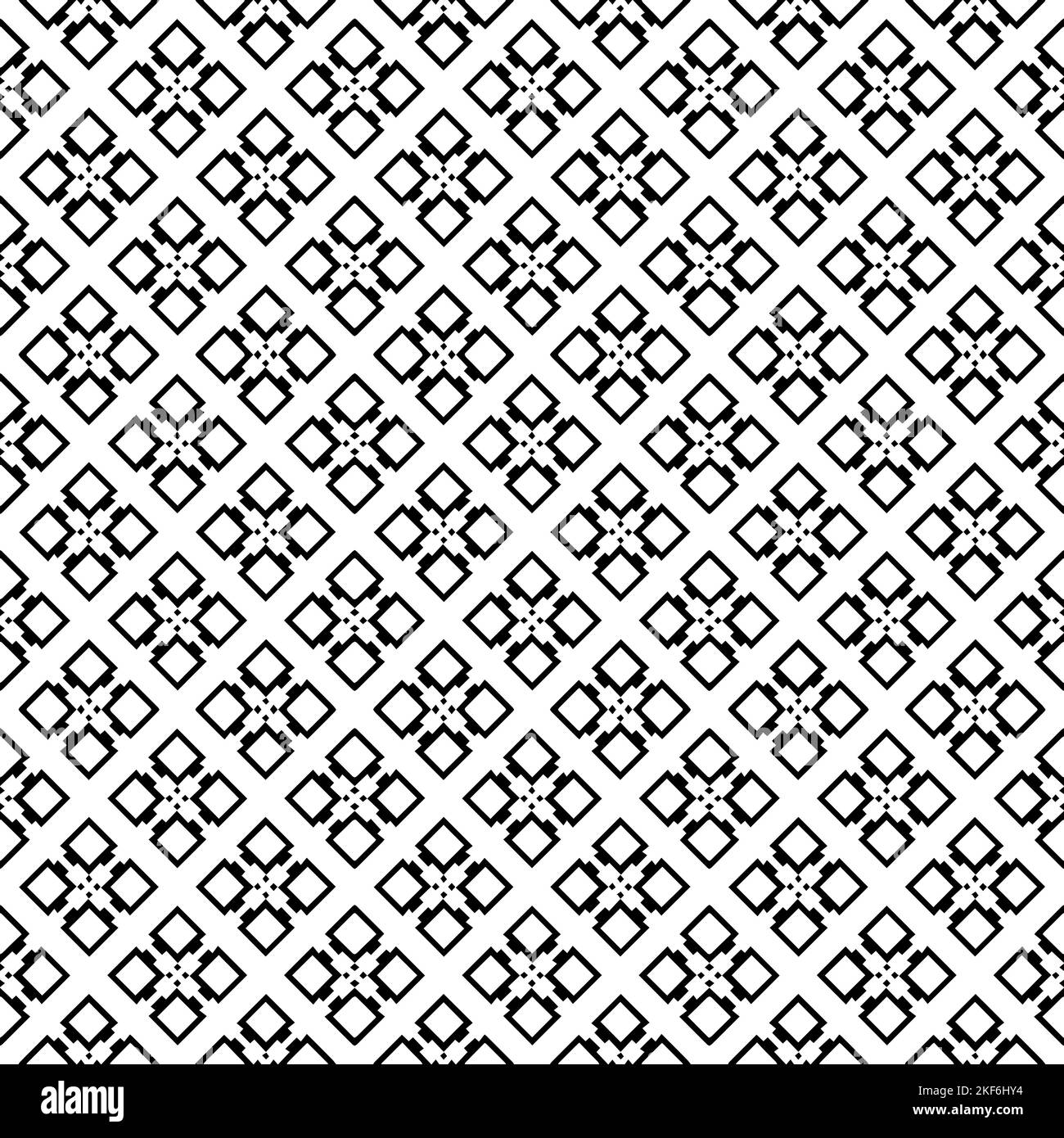 Black and white seamless pattern texture. Greyscale ornamental graphic ...