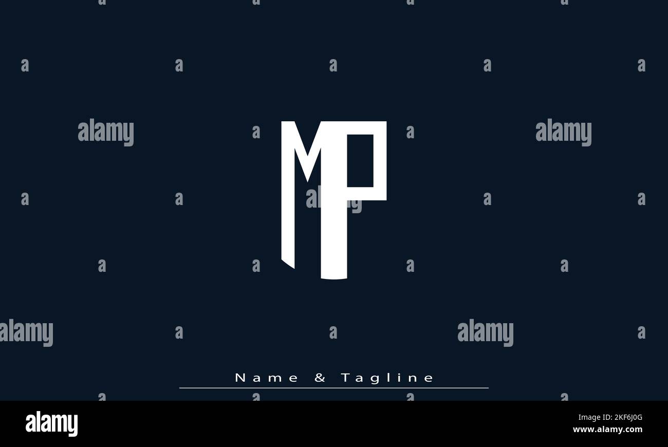 Alphabet letters Initials Monogram logo ZP , PZ Stock Vector Image ...