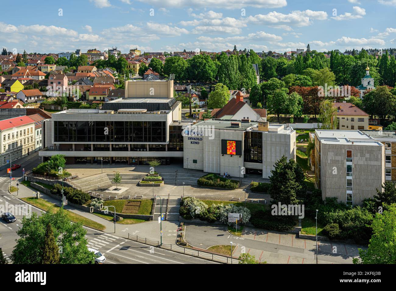 The Trebic Passage Theatre is located on Masaryk Square in a building ...