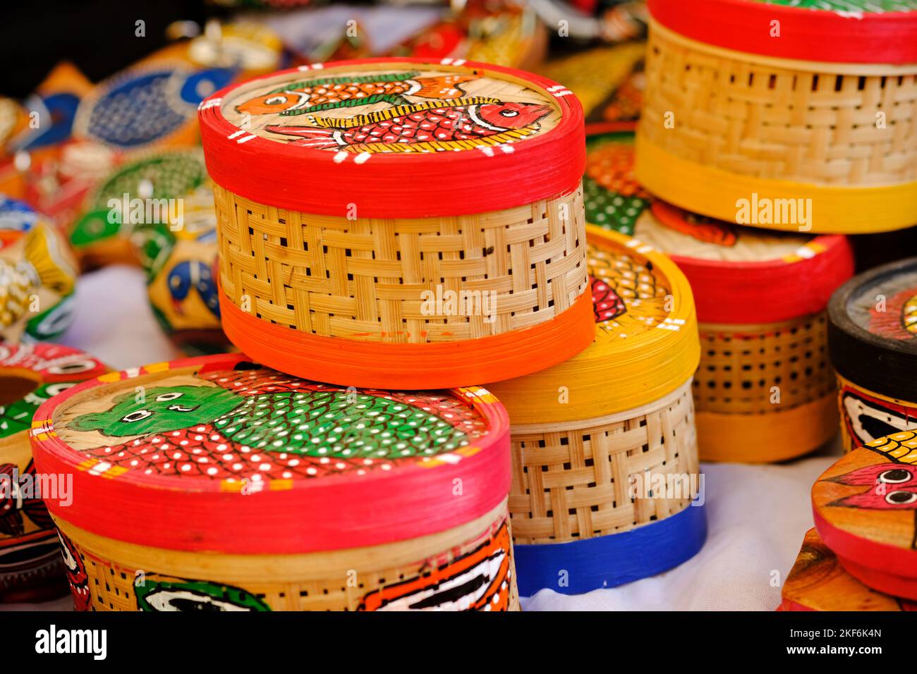 Beautiful Hand crafted colorful decorative items, The craft of each ...