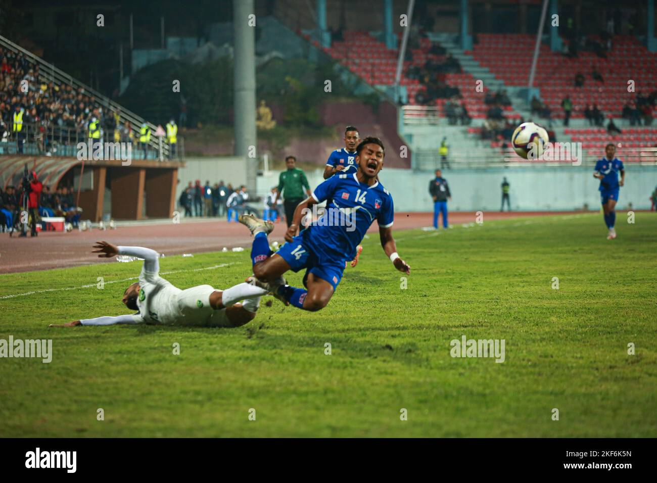 Nepal. 16th Nov, 2022. Friendly match between Nepal and Pakistan. Nepal ...