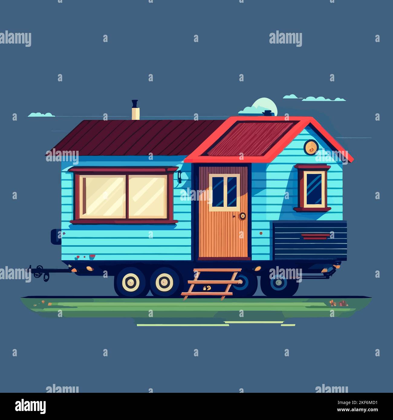 Wheels caravan hi-res stock photography and images - Alamy