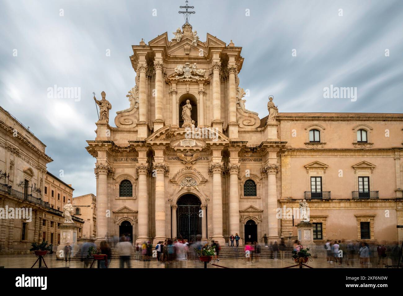 The Cathedral Of Syracuse (Duomo di Siracusa) Ortigia, Syracuse ...