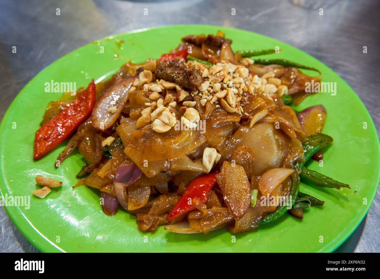 A Delicious Vietnamese Fried Rice Noodle Stock Photo - Alamy