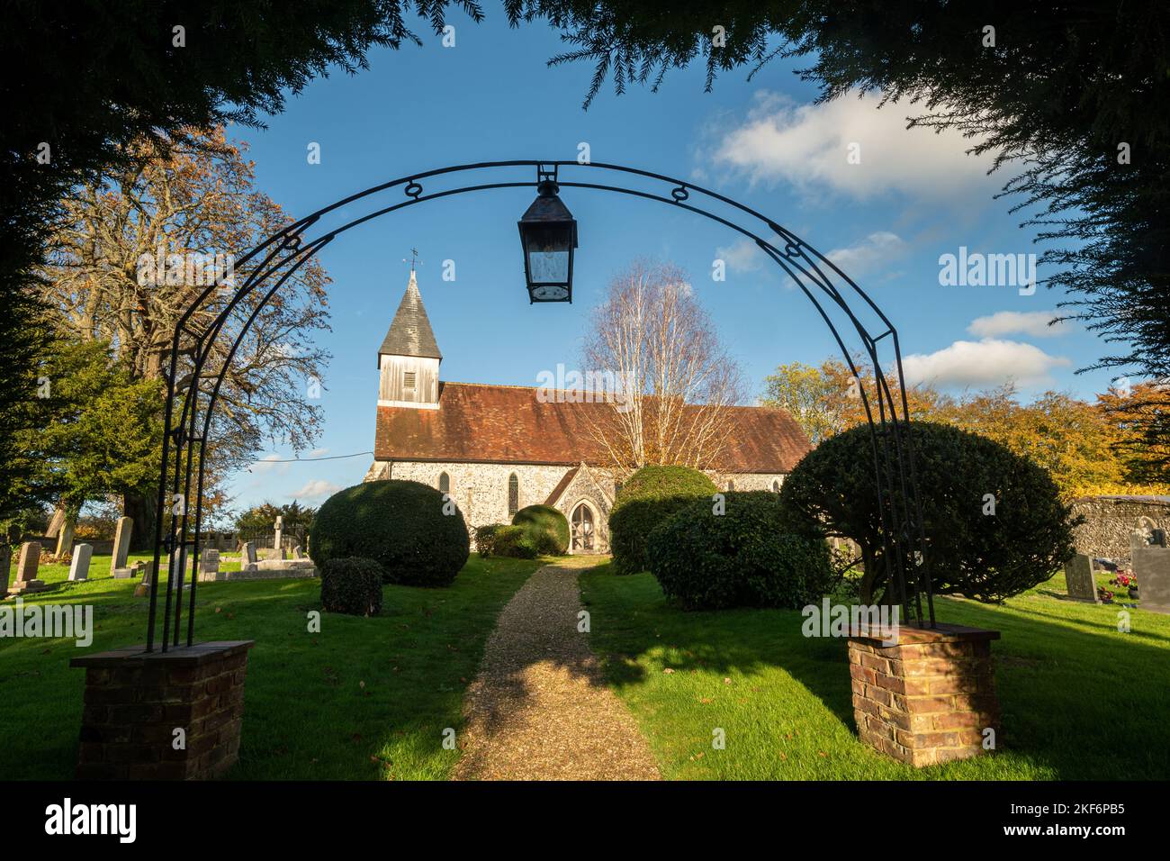 Exton village church hi-res stock photography and images - Alamy