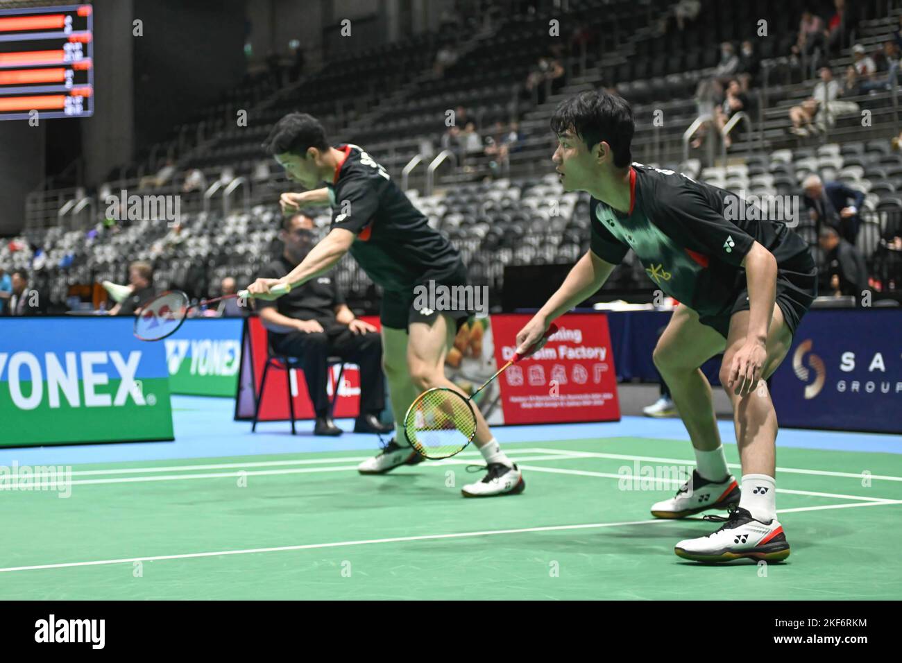 Sydney, Australia. 16th Nov, 2022. Seo Seung Jae (L) and Kang Min Hyuk ...