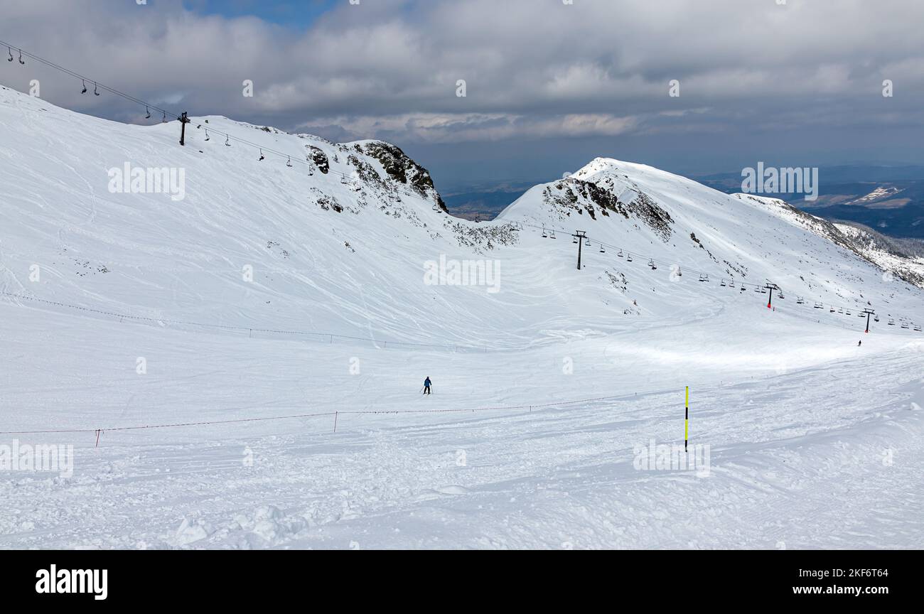 Winter landscape in the Tatra Mountains Stock Photo - Alamy