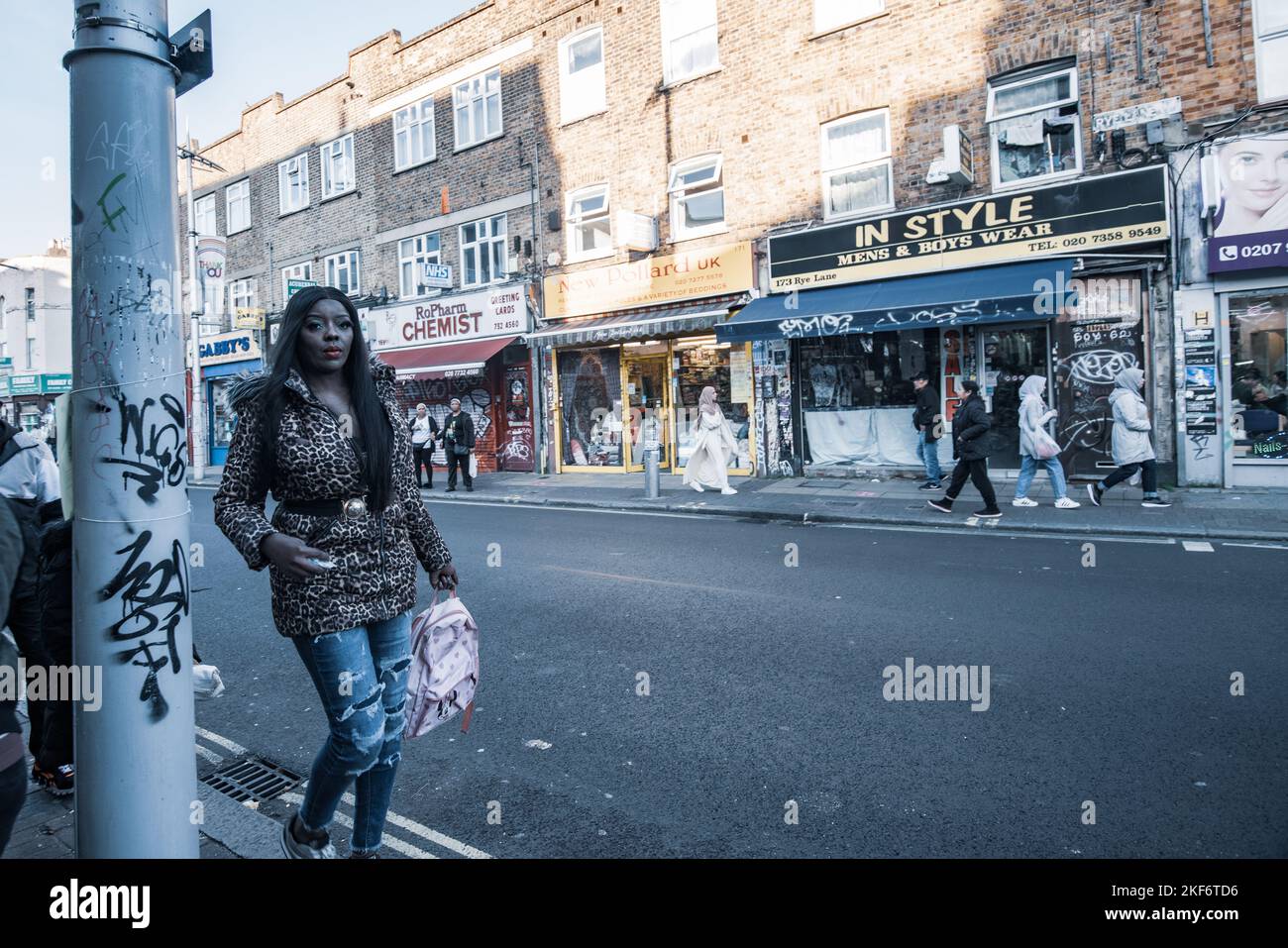 Peckham is a district in south east London, England, UK Stock Photo - Alamy